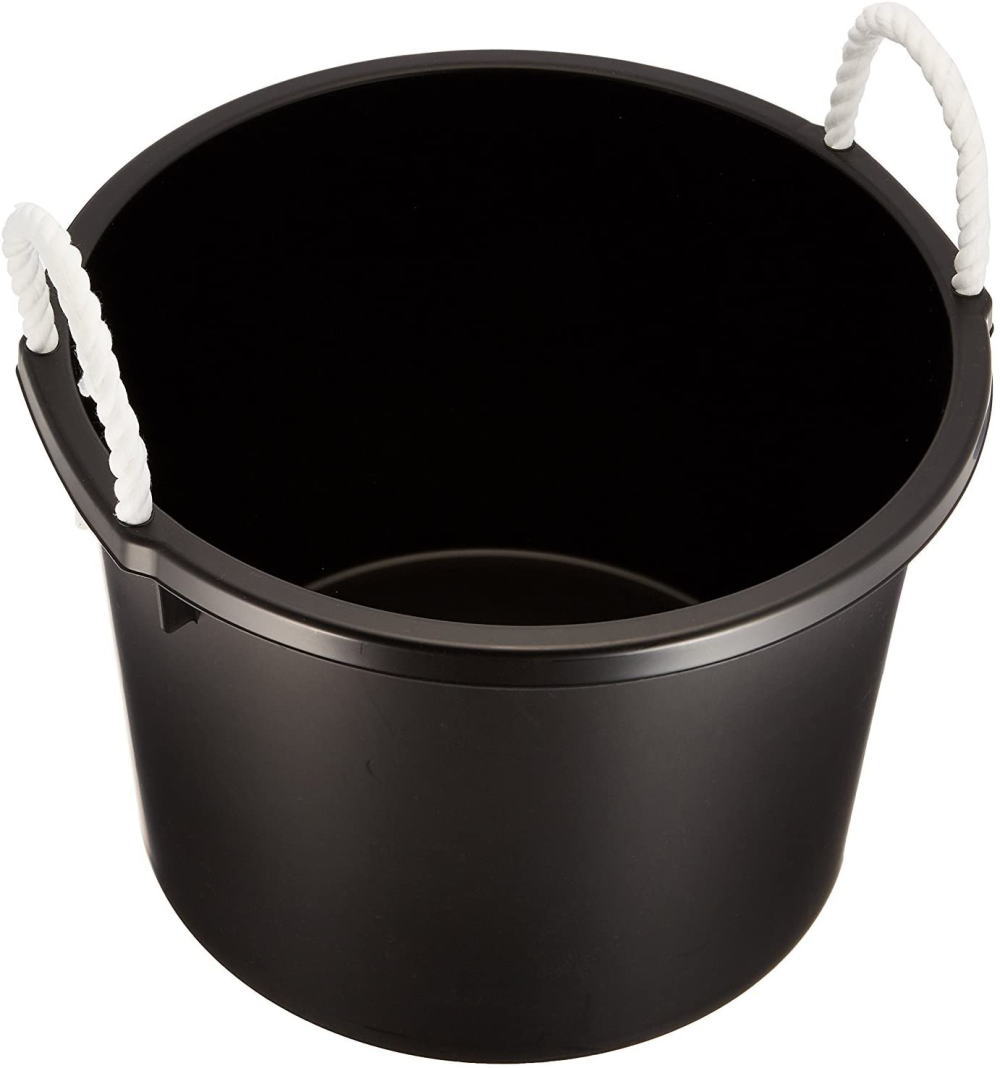 【楽天市場】万能容器 30L ブラック【お得な16個セット】タライ・バケツ ～平和工業～：AROTHO