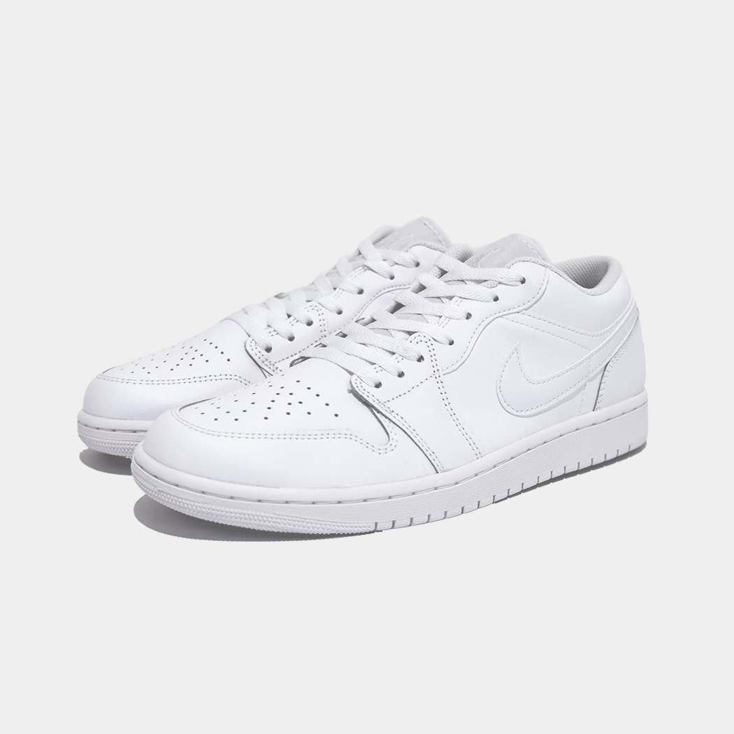 【楽天市場】NIKE AIR JORDAN 1 LOW "Triple White" ナイキ ジョーダン 1 ロー スニーカー ( 白 ...