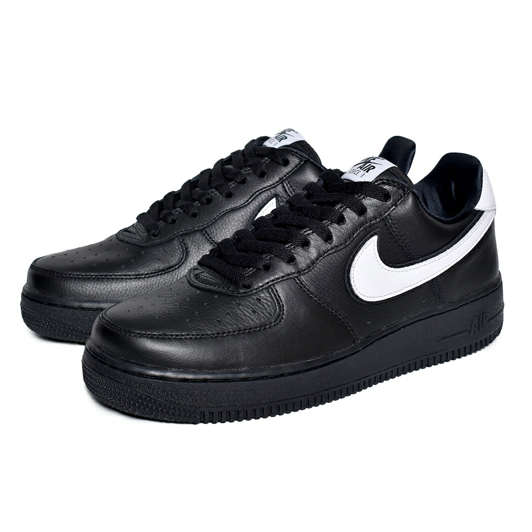 【楽天市場】[お買い物マラソン限定クーポン配布中!!]NIKE AIR FORCE 1 RETRO QS "BLACK WHITE" ナイキ ...