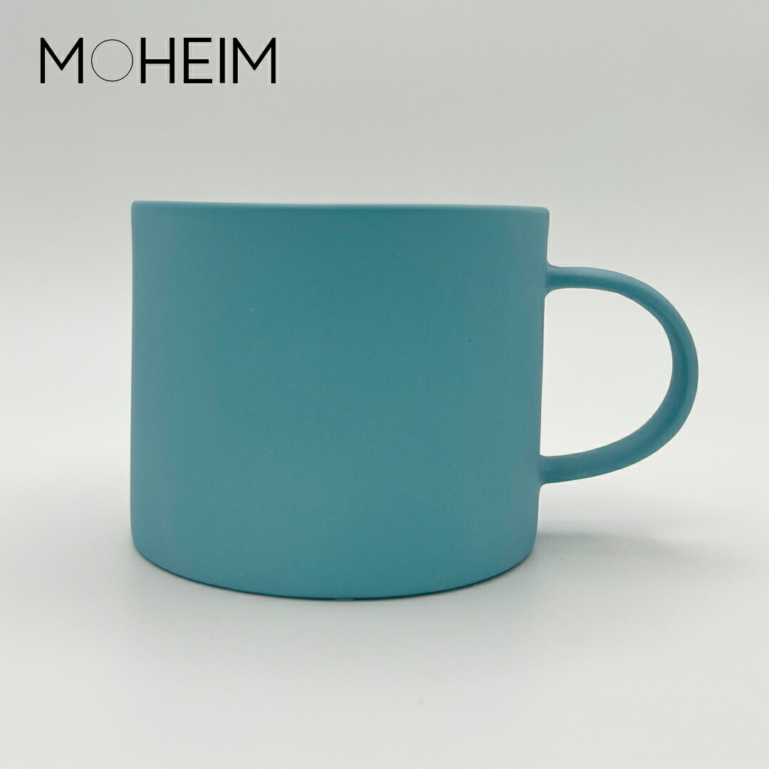 【楽天市場】MOHEIM モヘイム STONEWARE MUG ストーンウエア マグ サイズ 380 Turquoise（ターコイズ）：アート ...