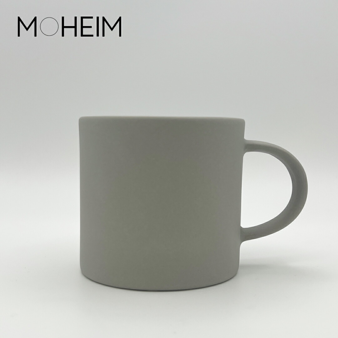【楽天市場】MOHEIM モヘイム STONEWARE MUG ストーンウエア マグ サイズ 250 Gray（グレー）：アートアンドスタイル ...