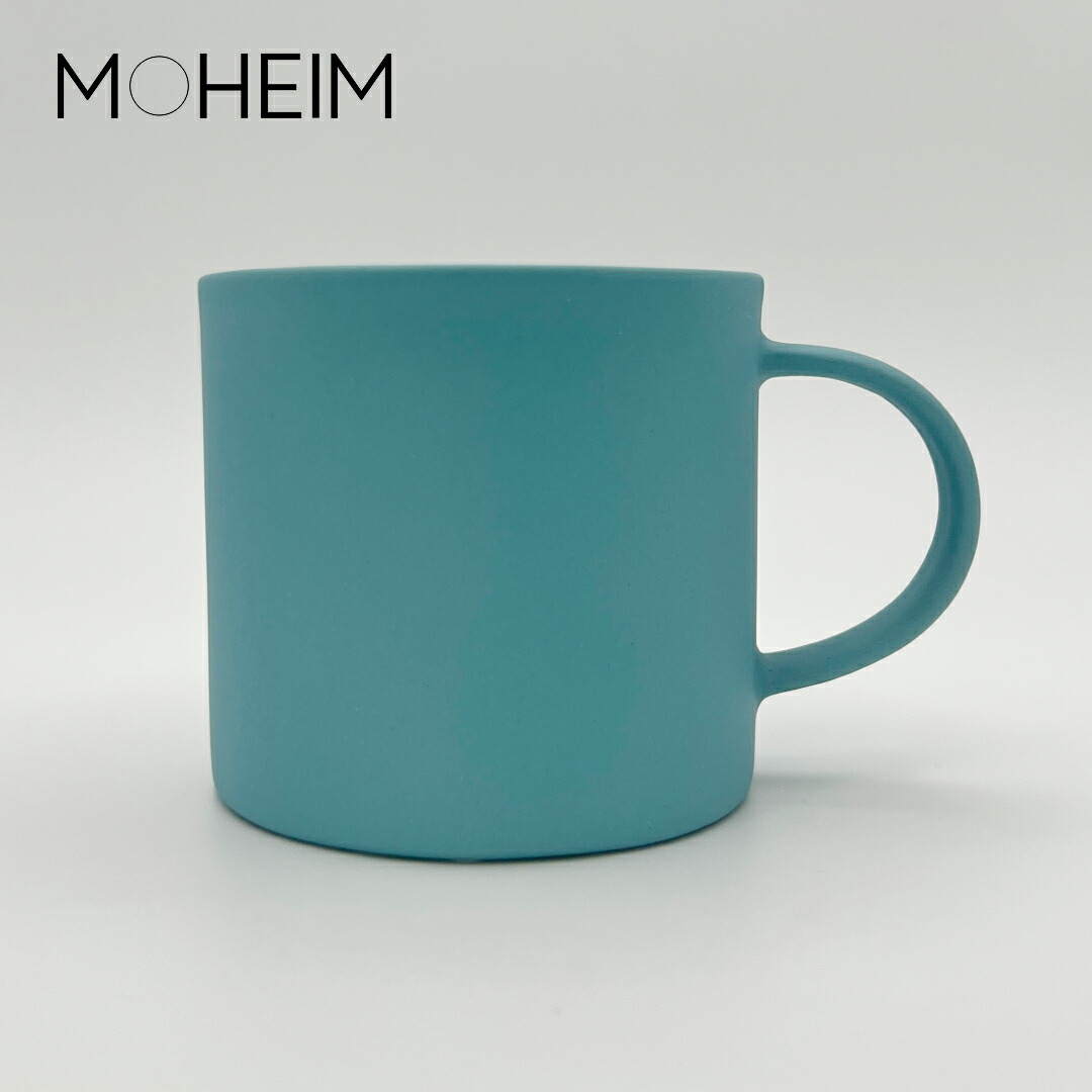 【楽天市場】MOHEIM モヘイム STONEWARE MUG ストーンウエア マグ サイズ 250 Turquoise（ターコイズ）：アート ...