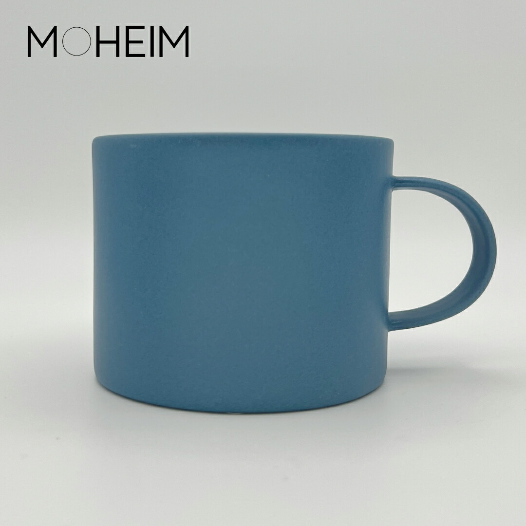 【楽天市場】MOHEIM モヘイム STONEWARE MUG ストーンウエア マグ サイズ 380 BLue（ブルー）：アートアンドスタイル ...