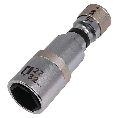 【楽天市場】QCソケットインスラ首振6角 MUSTTOOL IM-4W2732IUN6K イチネンアクセス 19853 DIY 工具 ...