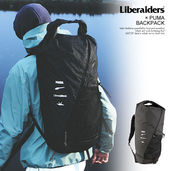 【楽天市場】Liberaiders リベレイダース PUMA × LIBERAIDERS BACKPACK メンズ バックパック ...