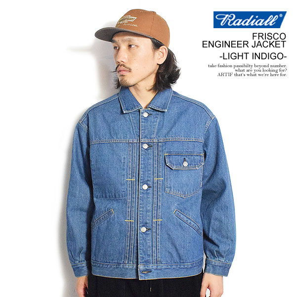 【楽天市場】20%OFF SALE セール RADIALL ラディアル FRISCO - ENGINEER JACKET -LIGHT ...