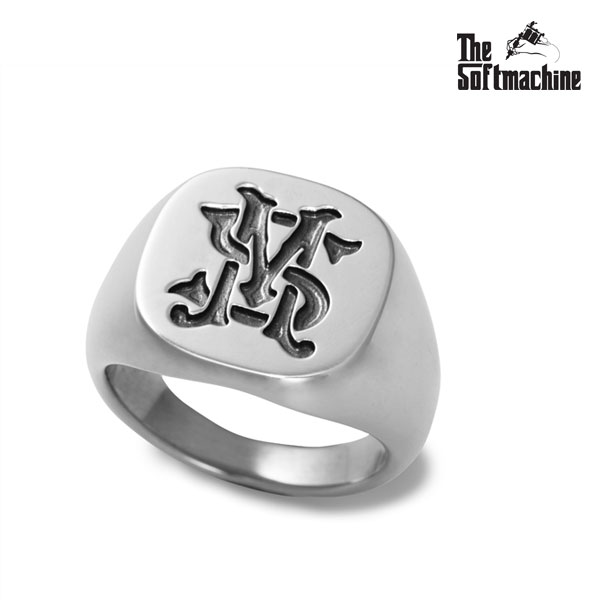 【楽天市場】【受注生産商品 (3週間～1ヶ月)】 SOFTMACHINE ソフトマシーン SM STAMP RING 925SV (RING) メンズ リング 送料無料 キャンセル不可：ARTIF
