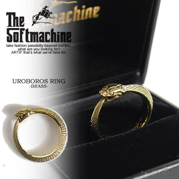 【楽天市場】SOFTMACHINE ソフトマシーン UROBOROS RING -BRASS- メンズ リング 送料無料 ストリート：ARTIF