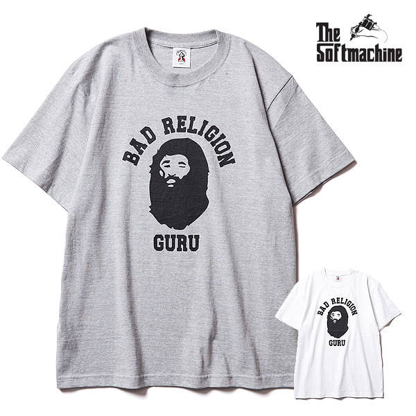 【楽天市場】2023 夏 先行予約 6月～7月入荷予定 SOFTMACHINE ソフトマシーン GURU-T(T-SHIRTS) メンズ T ...