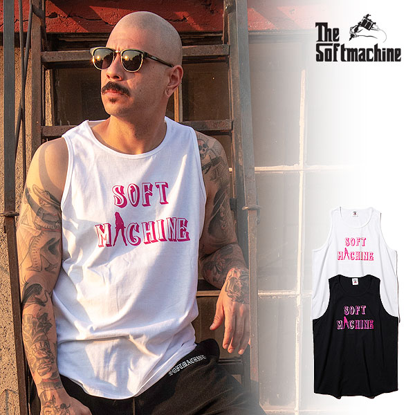 【楽天市場】2023 夏 先行予約 6月～7月入荷予定 SOFTMACHINE ソフトマシーン MIDNIGHT TANK(TANK TOP) メンズ タンクトップ 送料無料 キャンセル不可 ...