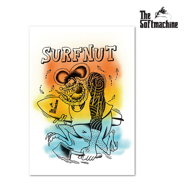 【楽天市場】SOFTMACHINE ソフトマシーン SURFNUT POSTER(POSTER) メンズ ポスター：ARTIF