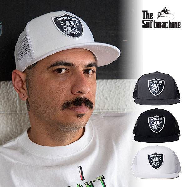 【楽天市場】2023 夏 先行予約 6月～7月入荷予定 SOFTMACHINE ソフトマシーン SUM CAP(MESH CAP) メンズ キャップ 送料無料 キャンセル不可：ARTIF