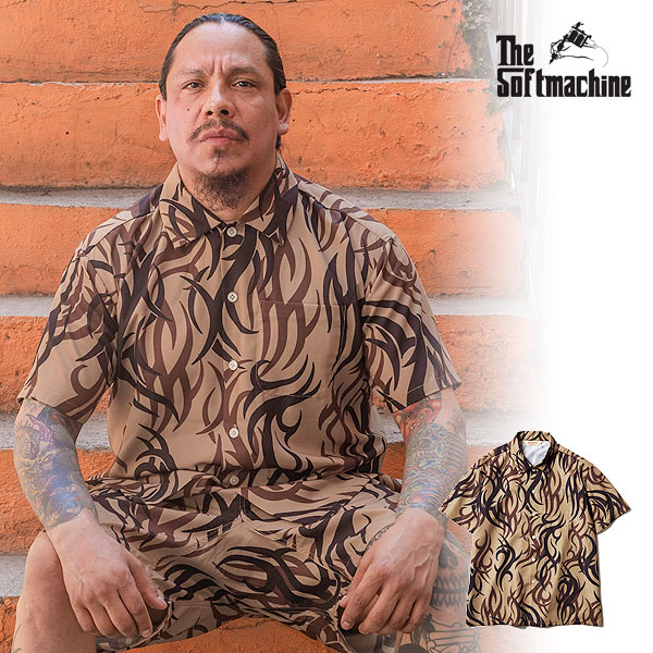 【楽天市場】SOFTMACHINE ソフトマシーン TRIBE SHIRTS S/S(S/S SHIRTS) メンズ シャツ 送料無料：ARTIF