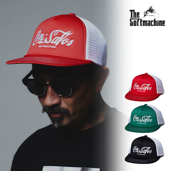 【楽天市場】2024 春夏 先行予約 4月～5月入荷予定 SOFTMACHINE ソフトマシーン C/S CAP(MESH CAP) メンズ キャップ 送料無料 キャンセル不可：ARTIF