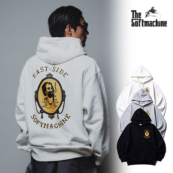 【楽天市場】2024 春夏 先行予約 2月～3月入荷予定 SOFTMACHINE ソフトマシーン EAST SIDER HOODED(SWEAT PARKA) メンズ パーカー 送料無料 ...