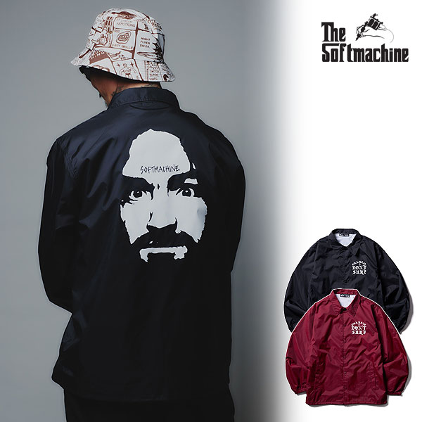 【楽天市場】2024 春夏 先行予約 2月～3月入荷予定 SOFTMACHINE ソフトマシーン TERROR JK(COACH JACKET) メンズ ジャケット 送料無料 キャンセル不可 ...