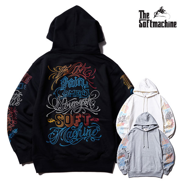 【楽天市場】2024 春夏 先行予約 2月～3月入荷予定 SOFTMACHINE ソフトマシーン WAY OF LIVING HOODED(SWEAT PARKA) メンズ パーカー 送料無料 ...