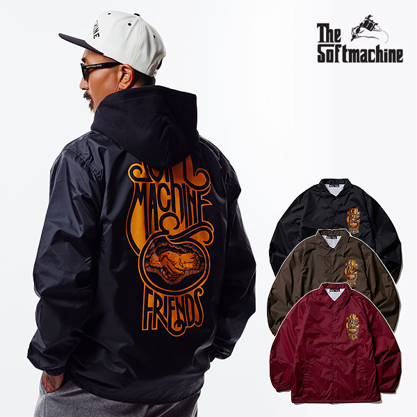 【楽天市場】20％OFF SALE セール SOFTMACHINE ソフトマシーン FELLOWS JK(COACH JACKET) メンズ ジャケット 送料無料：ARTIF