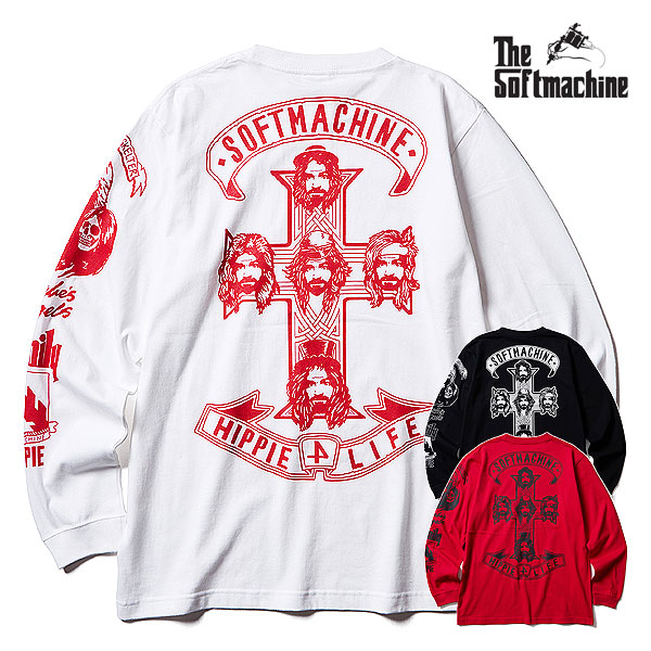 【楽天市場】SOFTMACHINE ソフトマシーン CHARLIE'S CROSS L/S(L/S T-SHIRTS) メンズ Tシャツ 送料無料：ARTIF