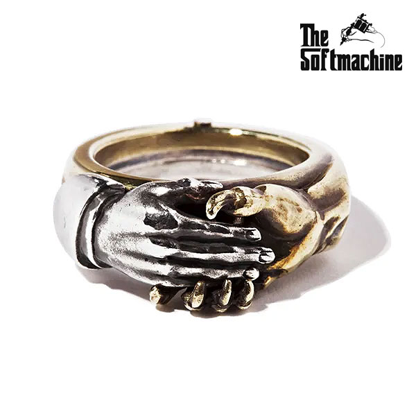 【楽天市場】【受注生産商品 (3週間～1ヶ月)】 SOFTMACHINE ソフトマシーン S.M.S RING メンズ リング 送料無料 キャンセル不可：ARTIF
