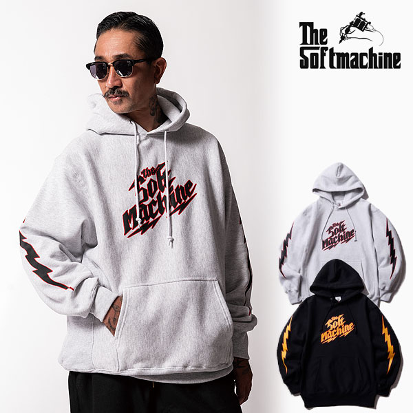 【楽天市場】2025 秋冬 先行予約 10月～11月入荷予定 SOFTMACHINE ソフトマシーン FLASH HOODED(SWEAT PARKA) メンズ パーカー 送料無料 キャンセル ...