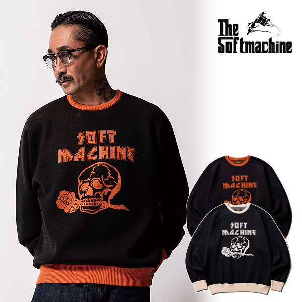 【楽天市場】2025 秋冬 先行予約 10月～11月入荷予定 SOFTMACHINE ソフトマシーン RECALL SWEATER(CREW NECK SWEATER) メンズ ニット 送料 ...