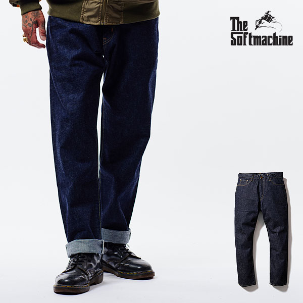 【楽天市場】2025 夏 先行予約 6月～7月入荷予定 SOFTMACHINE ソフトマシーン GOOD LIFE(DENIM PANTS) メンズ パンツ 送料無料 キャンセル不可：ARTIF