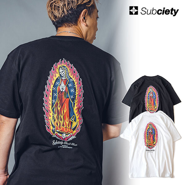【楽天市場】SKULLSHIT x Subciety 先行予約 10月～11月入荷予定 SUBCIETY サブサエティ FIRE MARIA ...