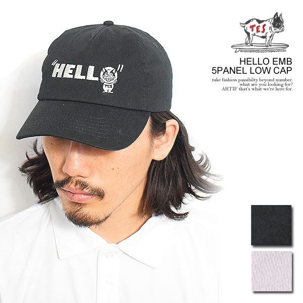 【楽天市場】The Endless Summer エンドレスサマー TES HELLO EMB 5PANEL LOW CAP メンズ キャップ ...