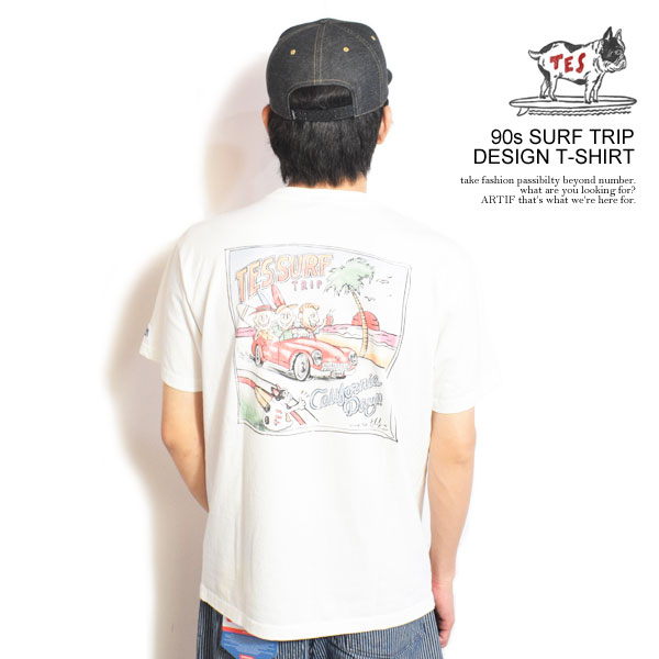 【楽天市場】The Endless Summer エンドレスサマー TES 90s SURF TRIP DESIGN T-SHIRT メンズ ...