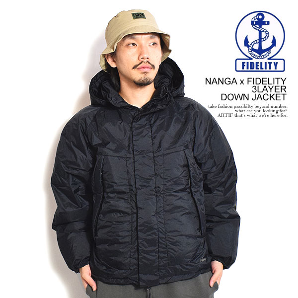 【楽天市場】FIDELITY フィデリティ NANGA x FIDELITY 3LAYER DOWN JACKET メンズ ジャケット ダウン ...