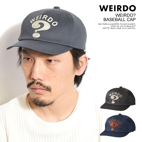 【楽天市場】WEIRDO ウィアード WEIRDO? - BASEBALL CAP メンズ キャップ ベースボールキャップ トラッカーキャップ ...
