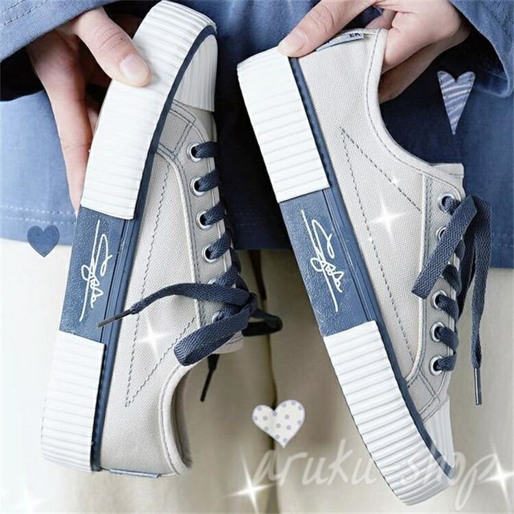 【楽天市場】3色 スニーカー レディース シューズ 靴 キャンバス スニーカー ローカット 大人可愛い おしゃれ レースアップ カジュアル ...