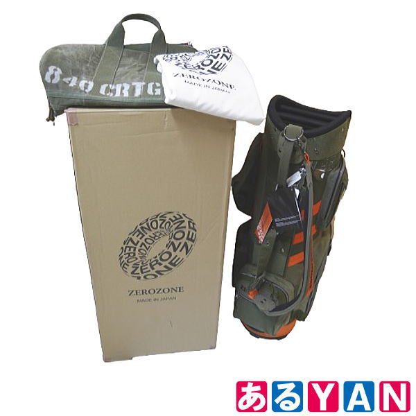 【楽天市場】未使用品 ZEROZONE ゼロゾーン ZZ22-ST04 キャディバッグ スタンド型 送料無料：あるYAN