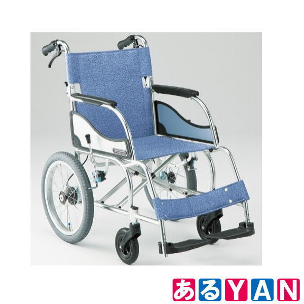 【楽天市場】【在庫あり】外箱開封 未使用品 松永製作所 介護用 車いす MW-SL21B 介助型 エアリアル ドラムブレーキ 送料無料：あるYAN