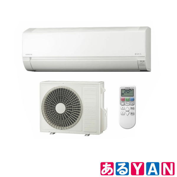 【楽天市場】日立 ルームエアコン RAS-AJ22N -W スターホワイト 6畳 AJシリーズ 白くまくん 単相100V 新品 送料無料：あるYAN