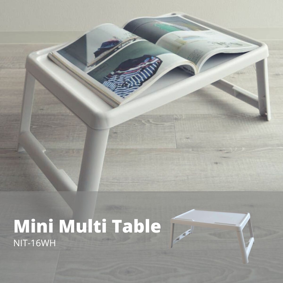 【楽天市場】ミニマルチテーブル アウトドアテーブル キャンプ NIT-16WH：アサヒペンストア楽天市場店