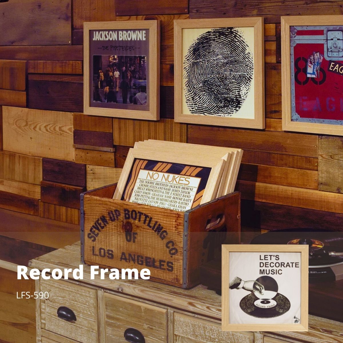 【楽天市場】レコードフレーム ナチュラル LFS-590：アサヒペンストア楽天市場店