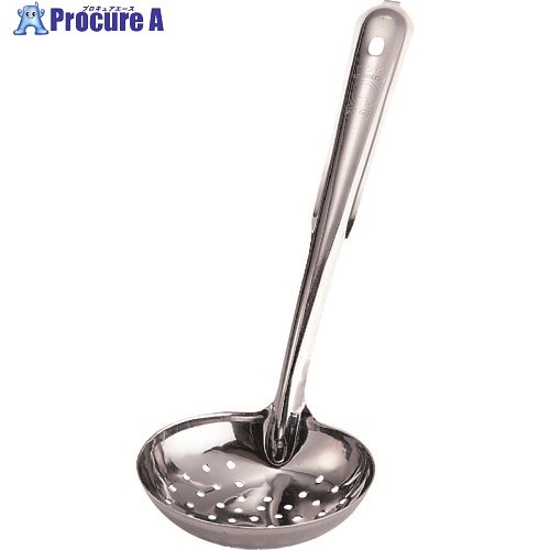 【楽天市場】TKG SA18-0お玉杓子 穴明 (カギ付)12.5cm BOT07125 1個 138-7920【代引決済不可】【送料都度見積】：プロキュアエース