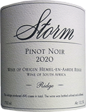【楽天市場】[2020] Ridge Pinot Noirリッジ ピノ・ノワール【Storm Wines ストーム・ワインズ】：アサヒヤワインセラー