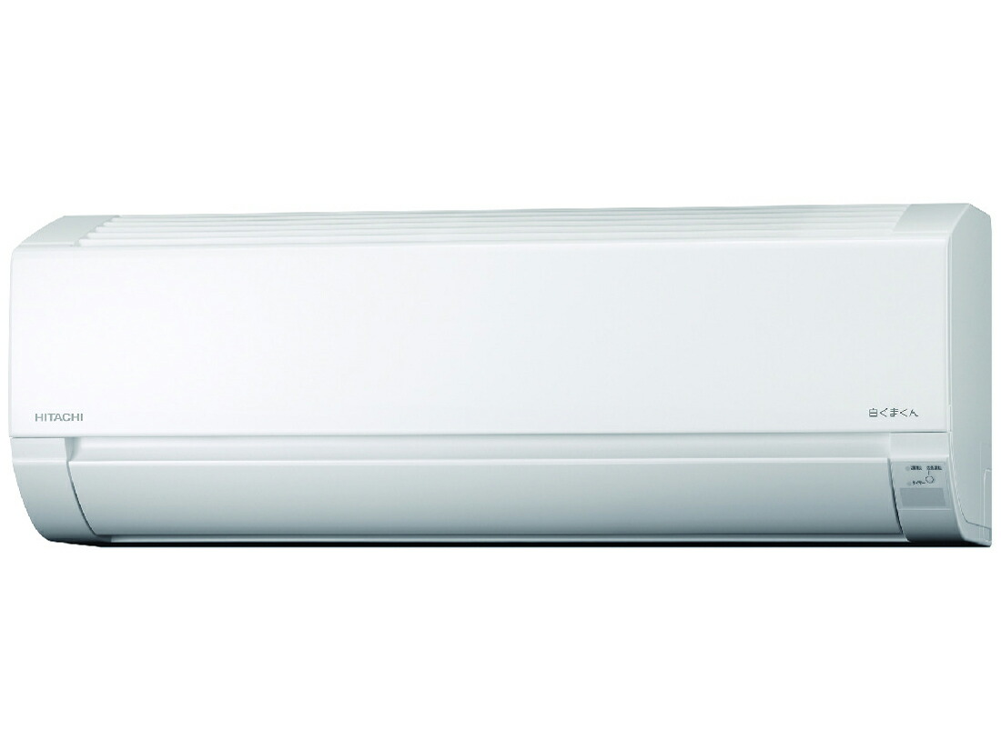 【楽天市場】HITACHI 日立 白くまくん RAS-AJ36R-W ルームエアコン 3.6kW 12畳程度 単相100V スターホワイト 室外機 リモコン付属：あしなが屋 楽天市場店