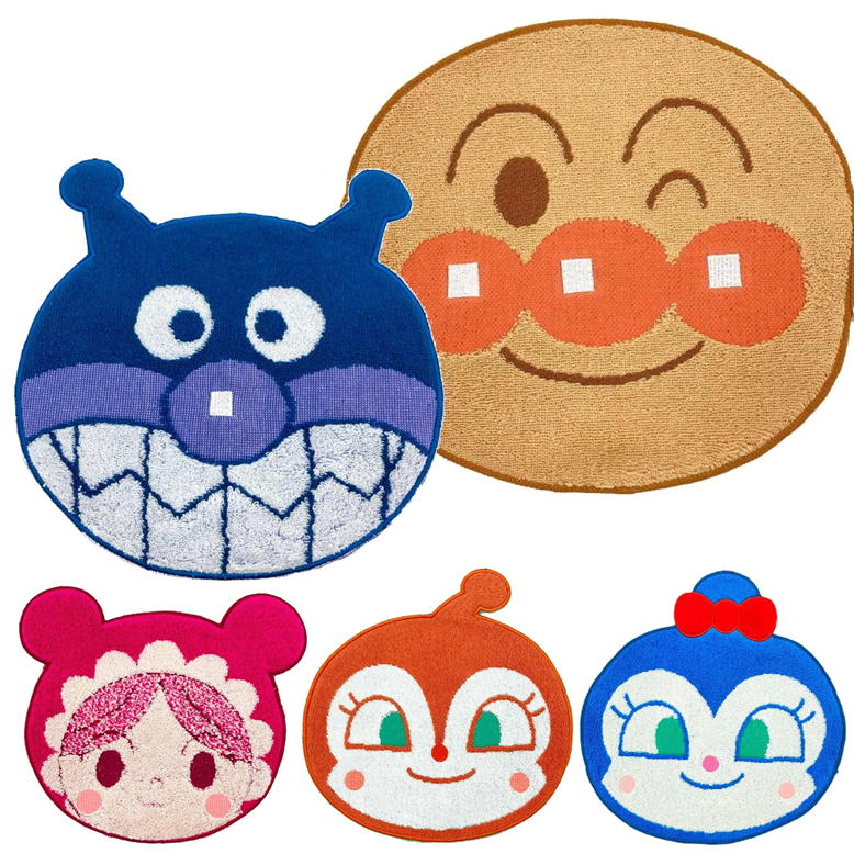 【楽天市場】アンパンマン スマイル ミニタオル ダイカット タオル キャラクターフェイス型 顔型 バンダイ ハンドタオル 丸眞：ashop03