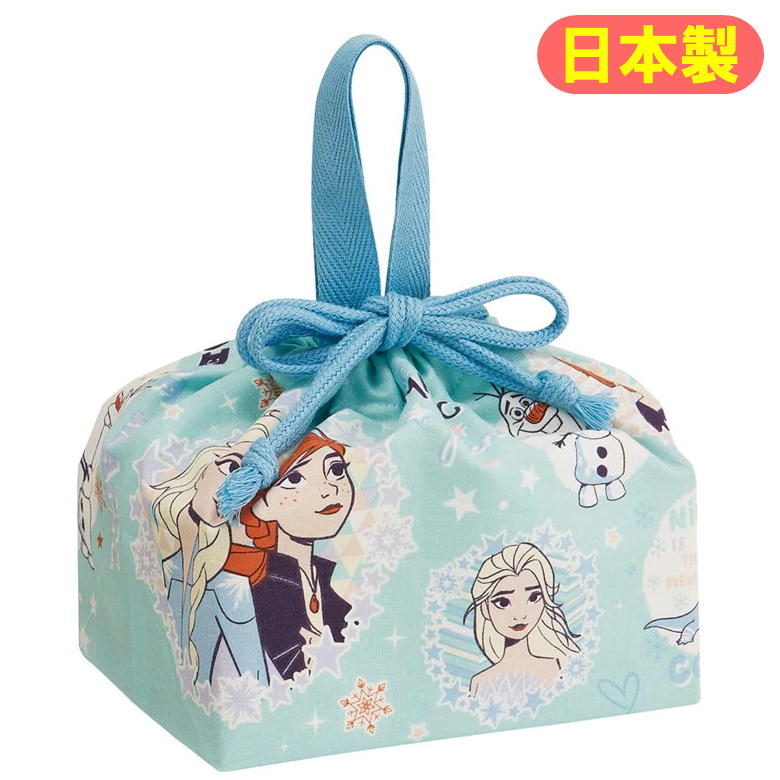 【楽天市場】ランチ巾着 アナと雪の女王 22 スケーター KB7 日本製 ディズニープリンセス キャラクター お弁当袋 巾着 巾着袋 子供 ランチ袋 女の子 水色：ashop03