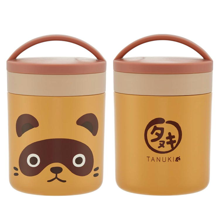 【楽天市場】デリカポット たぬき TANUKI LJFC3AG スケーター タヌキ キャラクター 超軽量 保温 保冷 ランチジャー スープジャー スープポット：ashop03