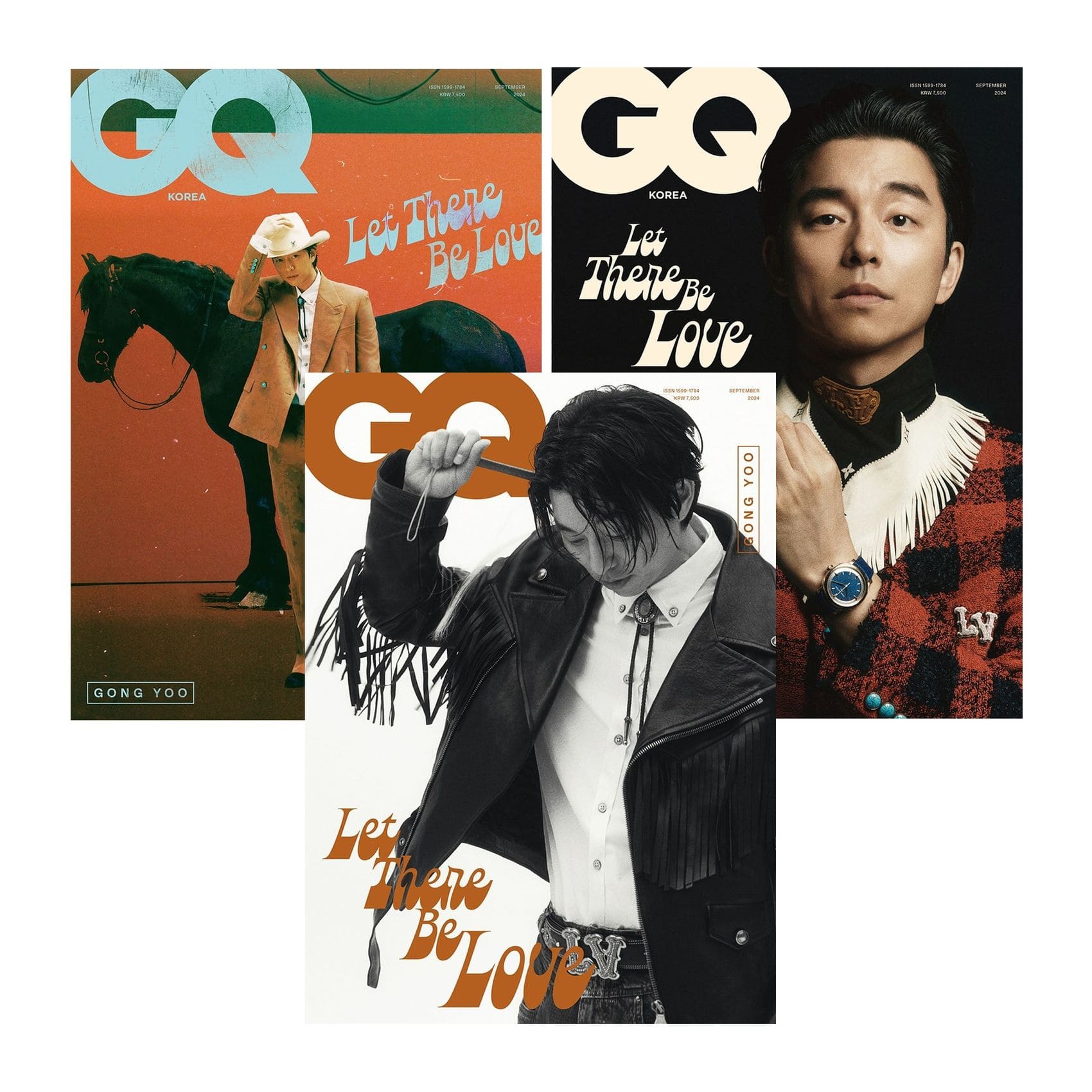 【楽天市場】【メール便送料無料】雑誌/ GQ KOREA 2024年9月 ※表紙3種類ランダムで発送 韓国版 コン・ユ：表紙！コン・ユ、ピョン ...