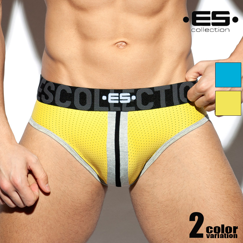 【楽天市場】メンズビキニ ブリーフ EScollection/イーエス・コレクション WONDERBRIEF 4.0 ボリュームアップ ヒップパッド フロントパッド フルバック 透け 立体縫製 ...