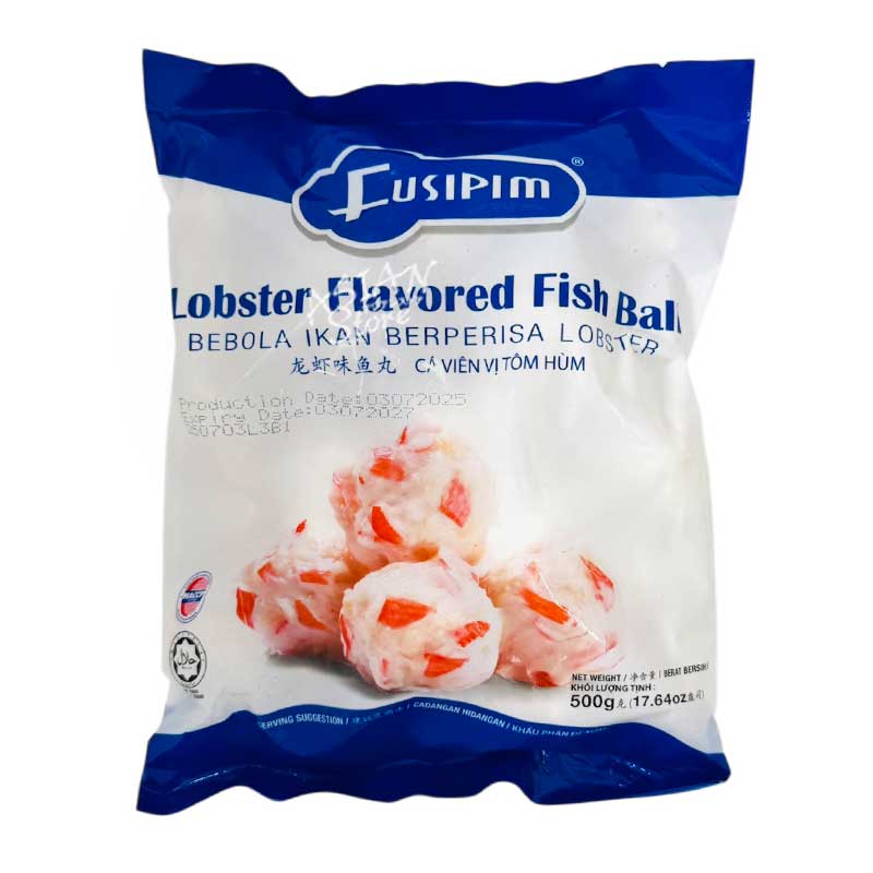 【楽天市場】【冷凍便】FUSIPIM ロブスター風味つみれ 団子／龍蝦味 魚丸 500g【9555123702078】：Asian Store ...