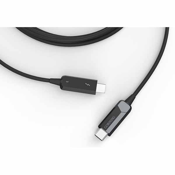 【楽天市場】Corning Thunderbolt 3, 15m Optical Cable Thunderboltケーブル｜AOC ...