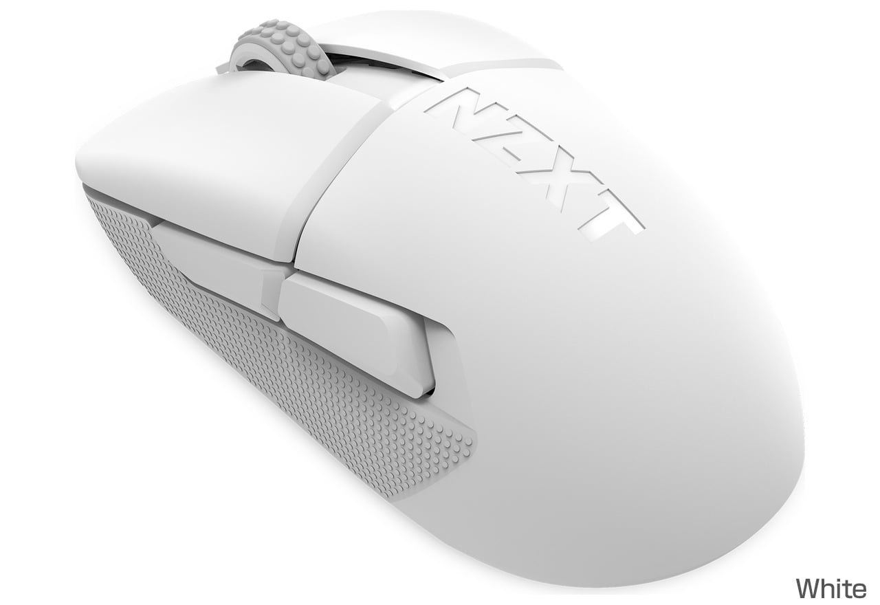 【楽天市場】NZXT Lift Elite Wireless Gaming Mouse - WHITE 軽量ワイヤレスゲーミングマウス ...