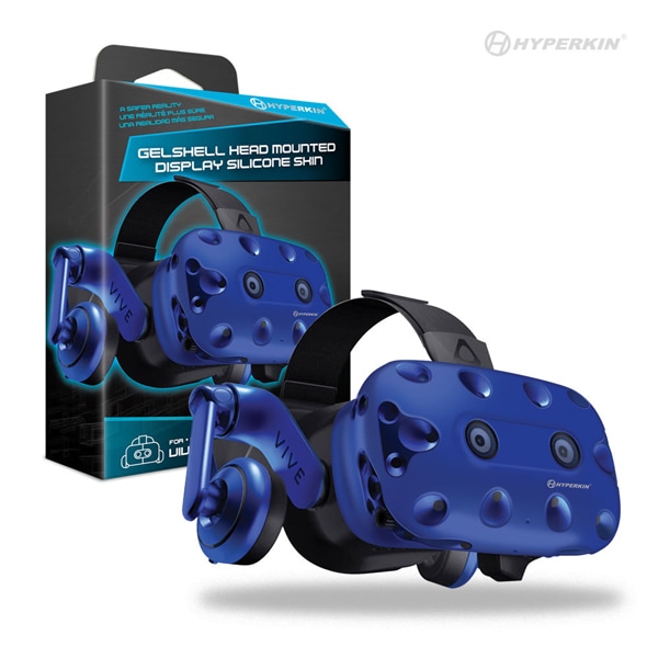 【楽天市場】GelShell Headset Silicone Skin for HTC Vive Pro (Blue) HTC Vive ...